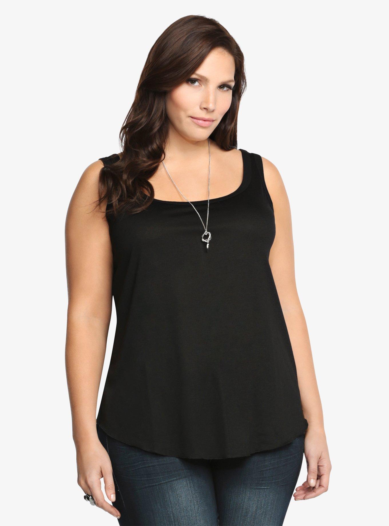 Plus Size - Back Seam Scoop Tank Top - Torrid
