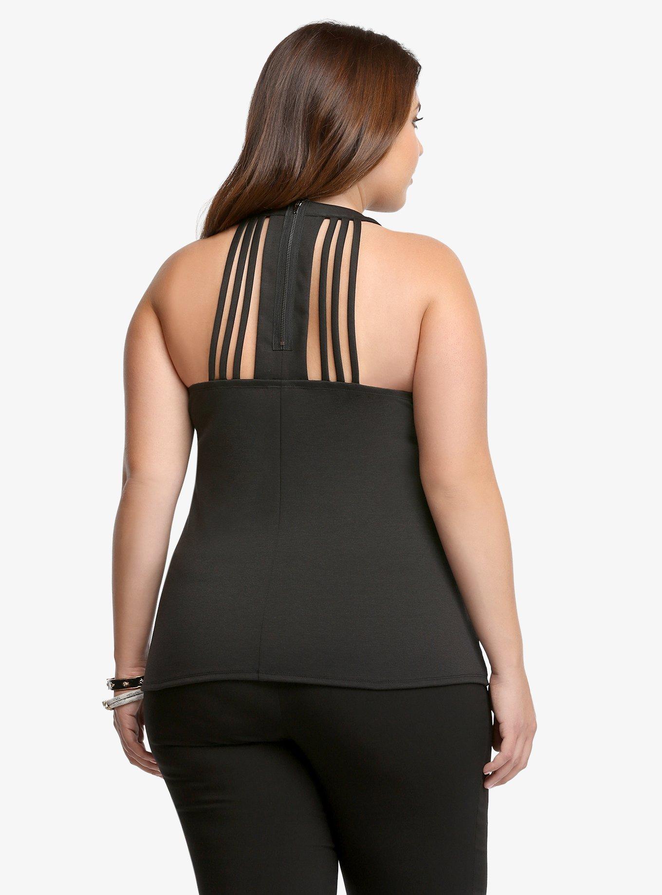 Plus Size - Cage Halter Top - Torrid