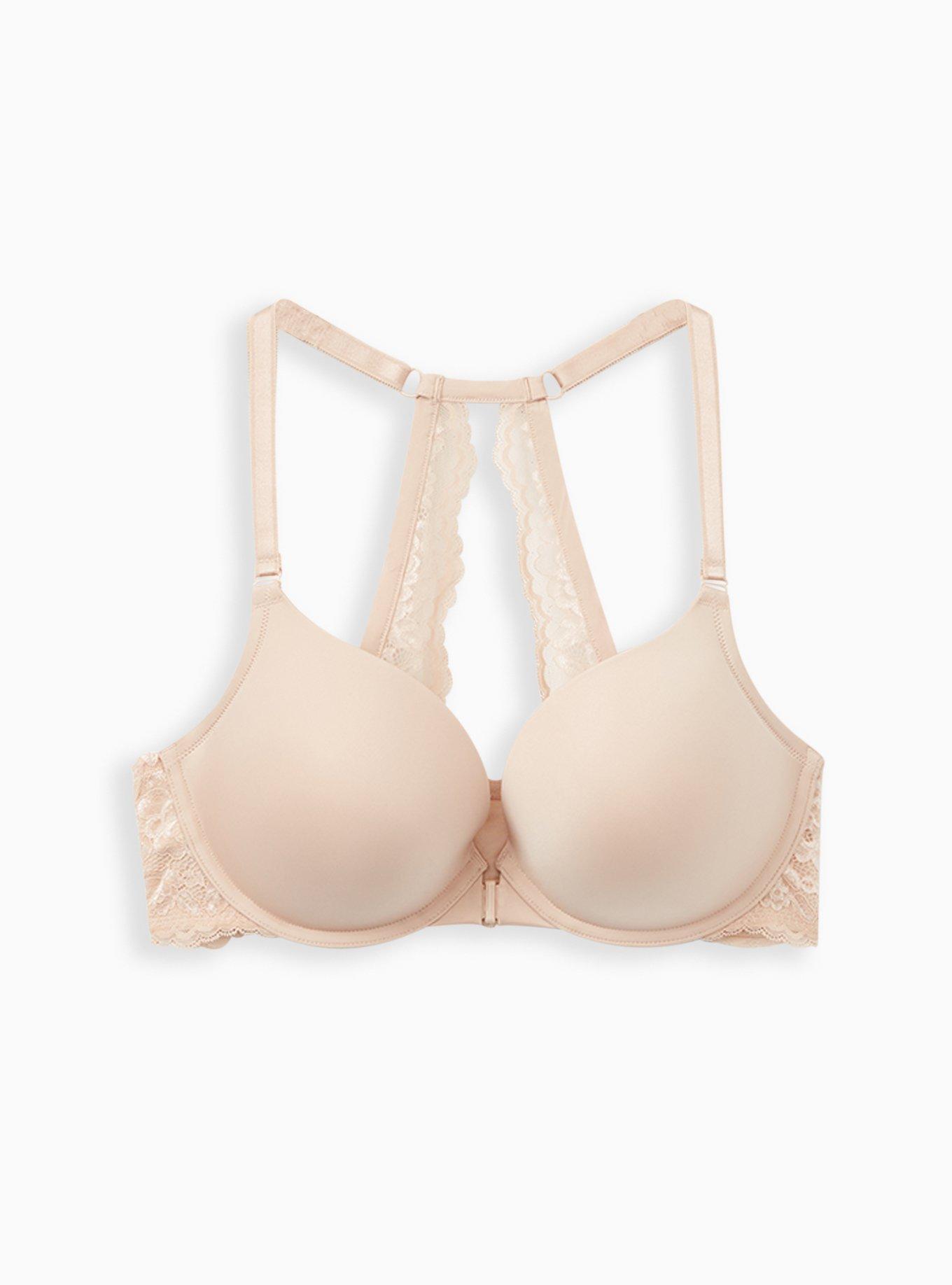 Plus Size - XO Plunge Push-Up Front-Close Bra - Torrid