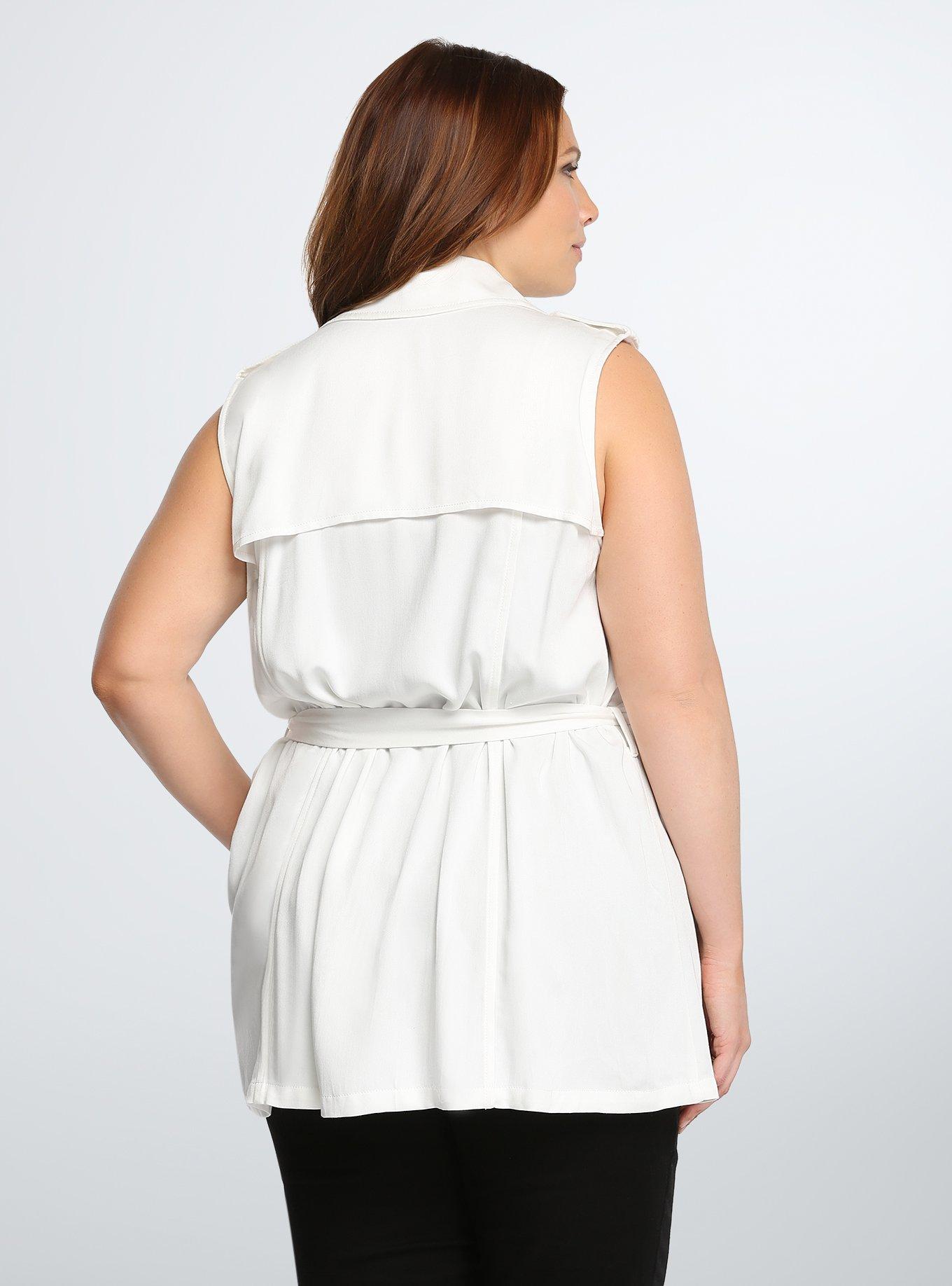 Plus Size - Trench Vest - Torrid