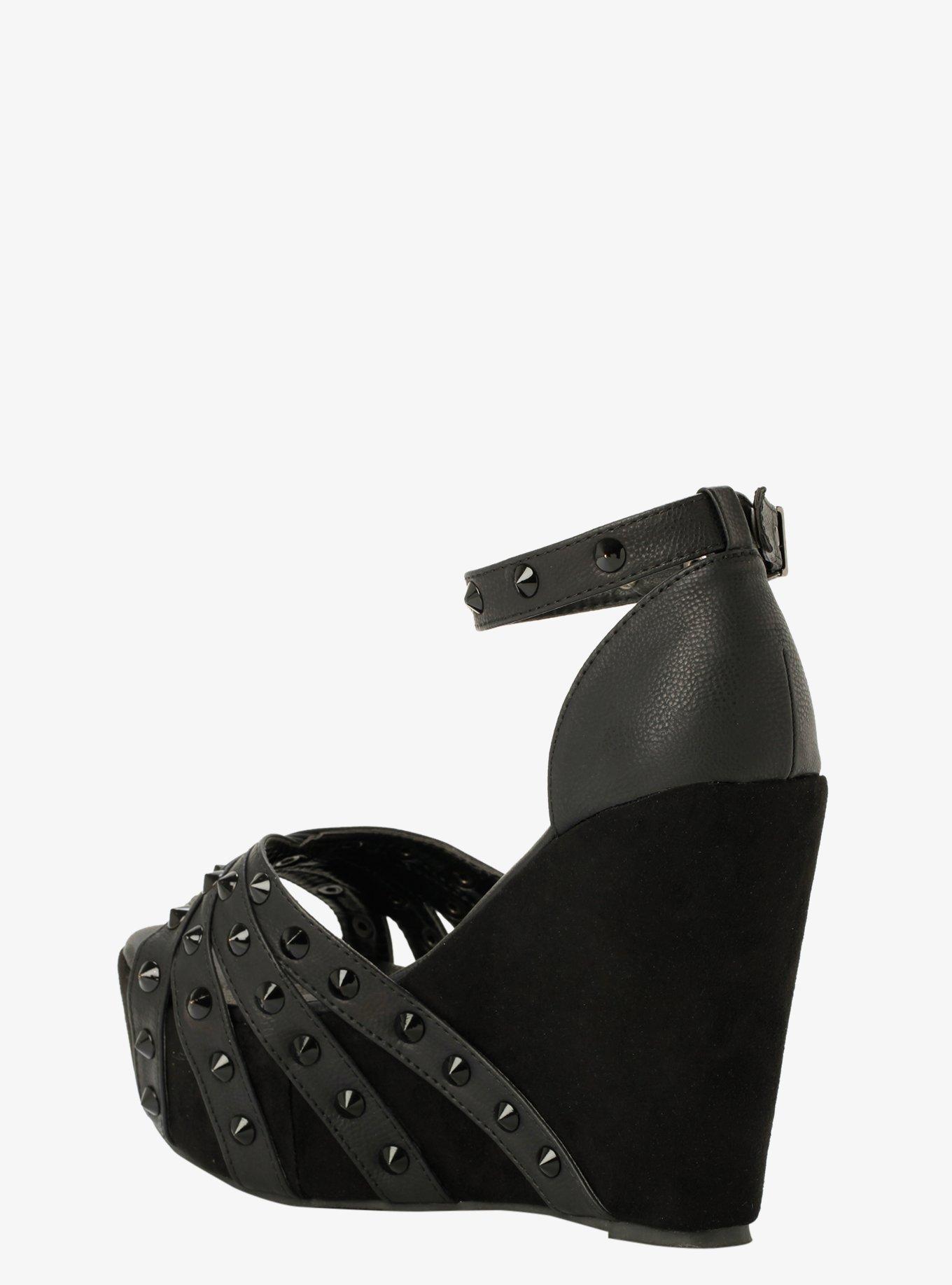Plus Size - Multi Tonal Stud Wedges (Wide Width) - Torrid