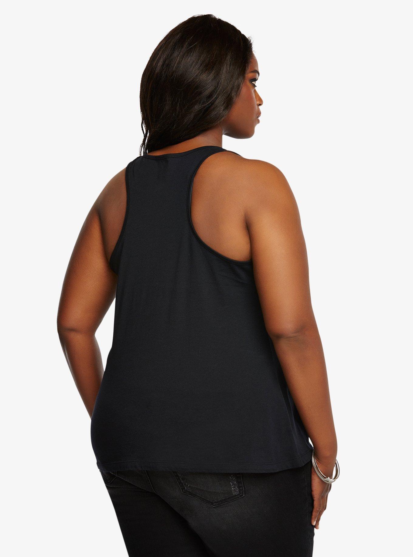 Plus Size - Day of The Dead Racerback Tank Top - Torrid