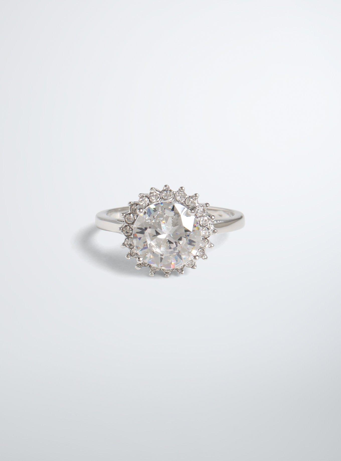 Plus Size - Sunburst Gemstone Ring - Torrid