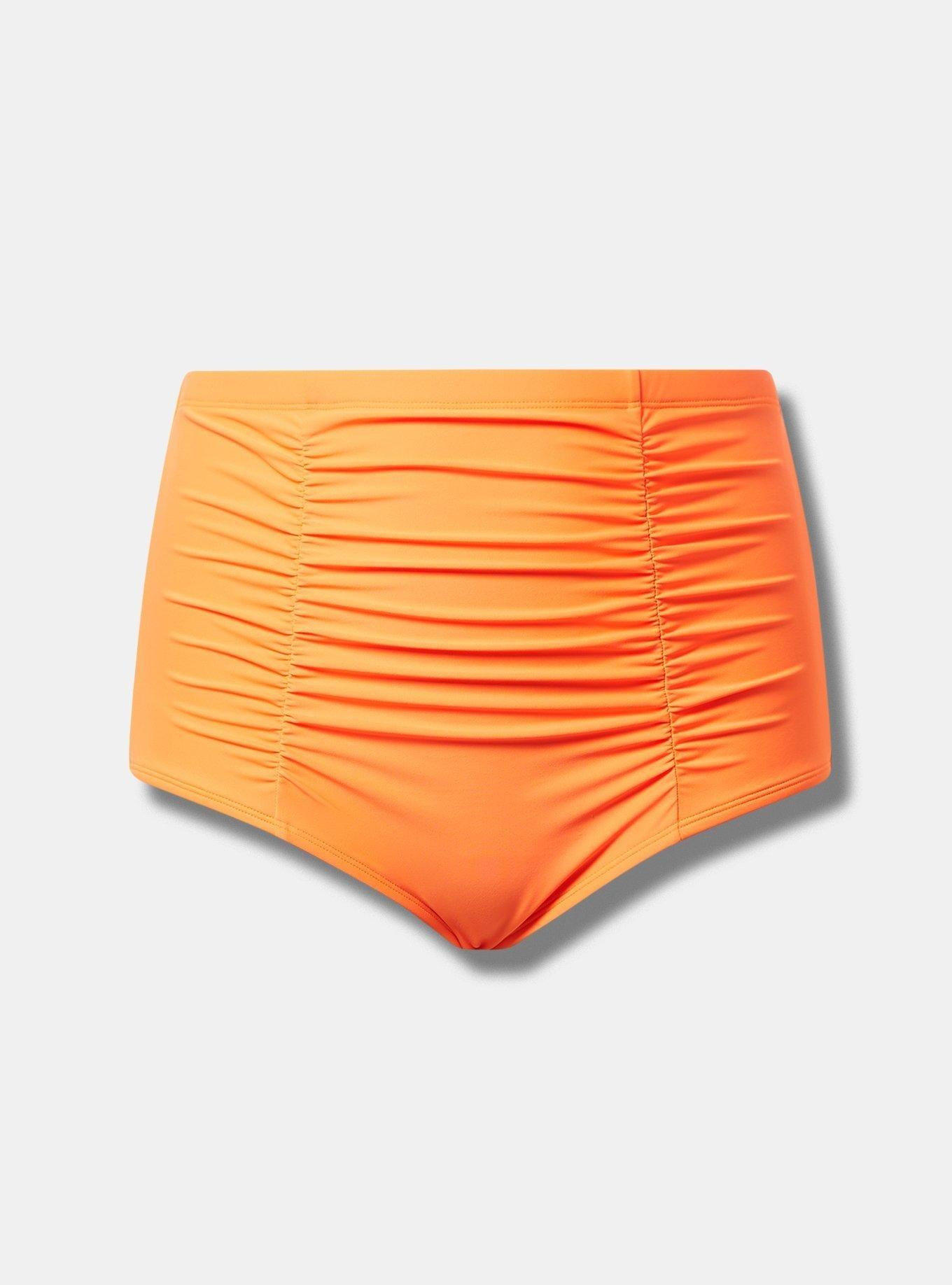 Plus Size - High Rise Ruched Swim Bottom - Torrid