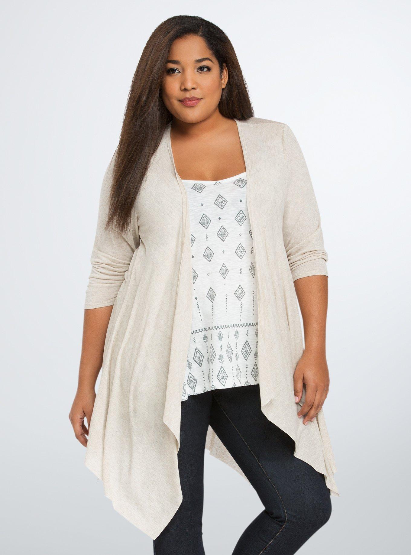 Plus Size - Sharkbite Duster - Torrid