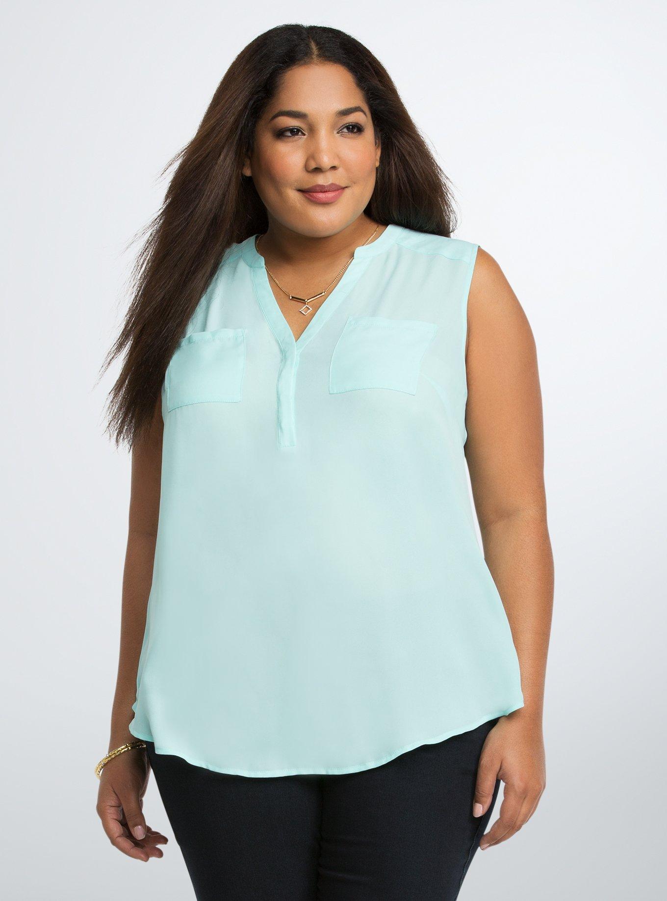 Plus Size - Georgette Tank Top - Torrid