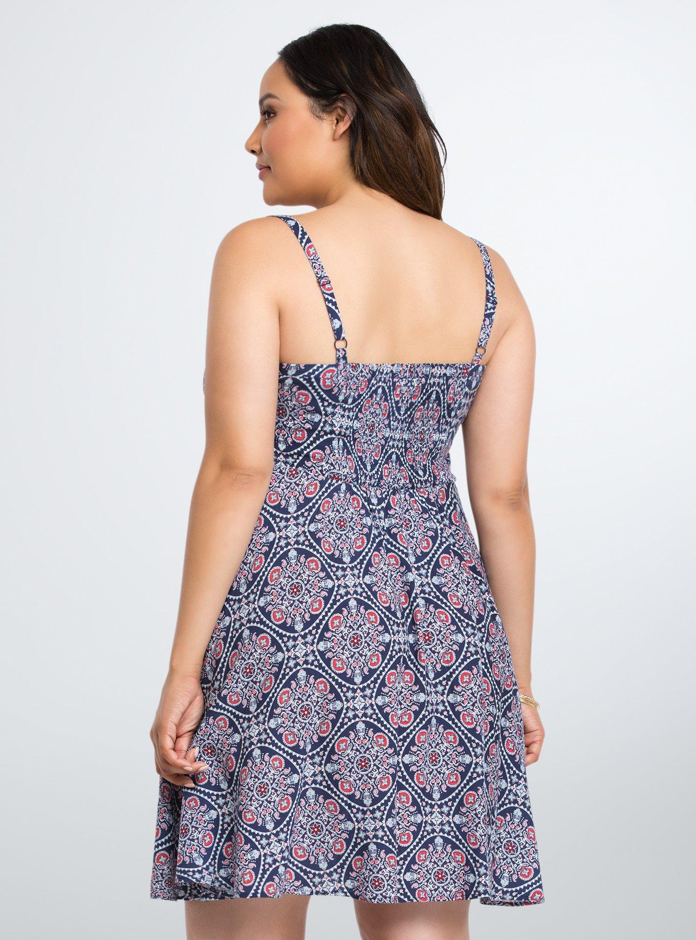 Plus Size - Medallion Print Sundress - Torrid