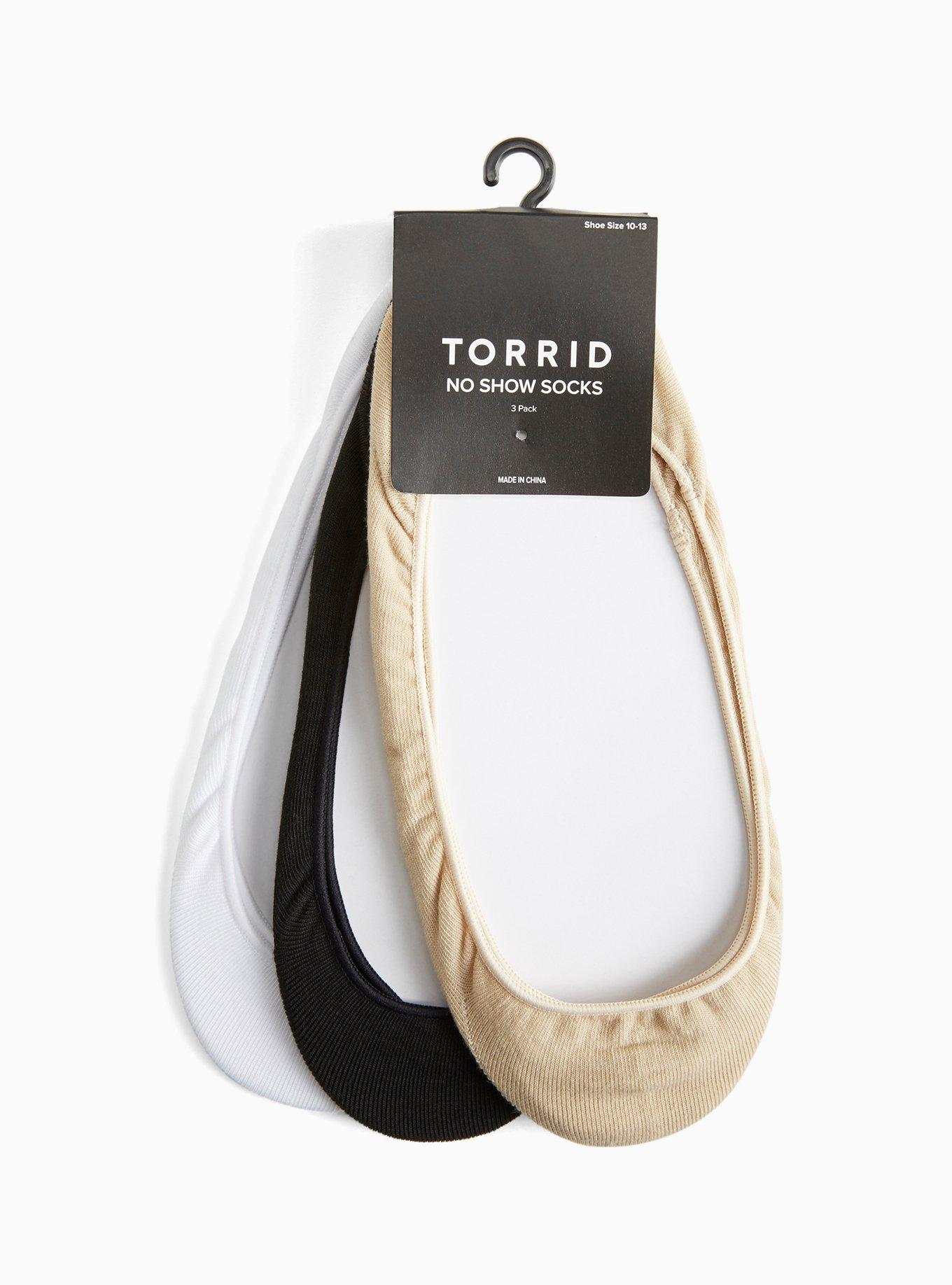 Plus Size - No Show Socks Pack - Torrid