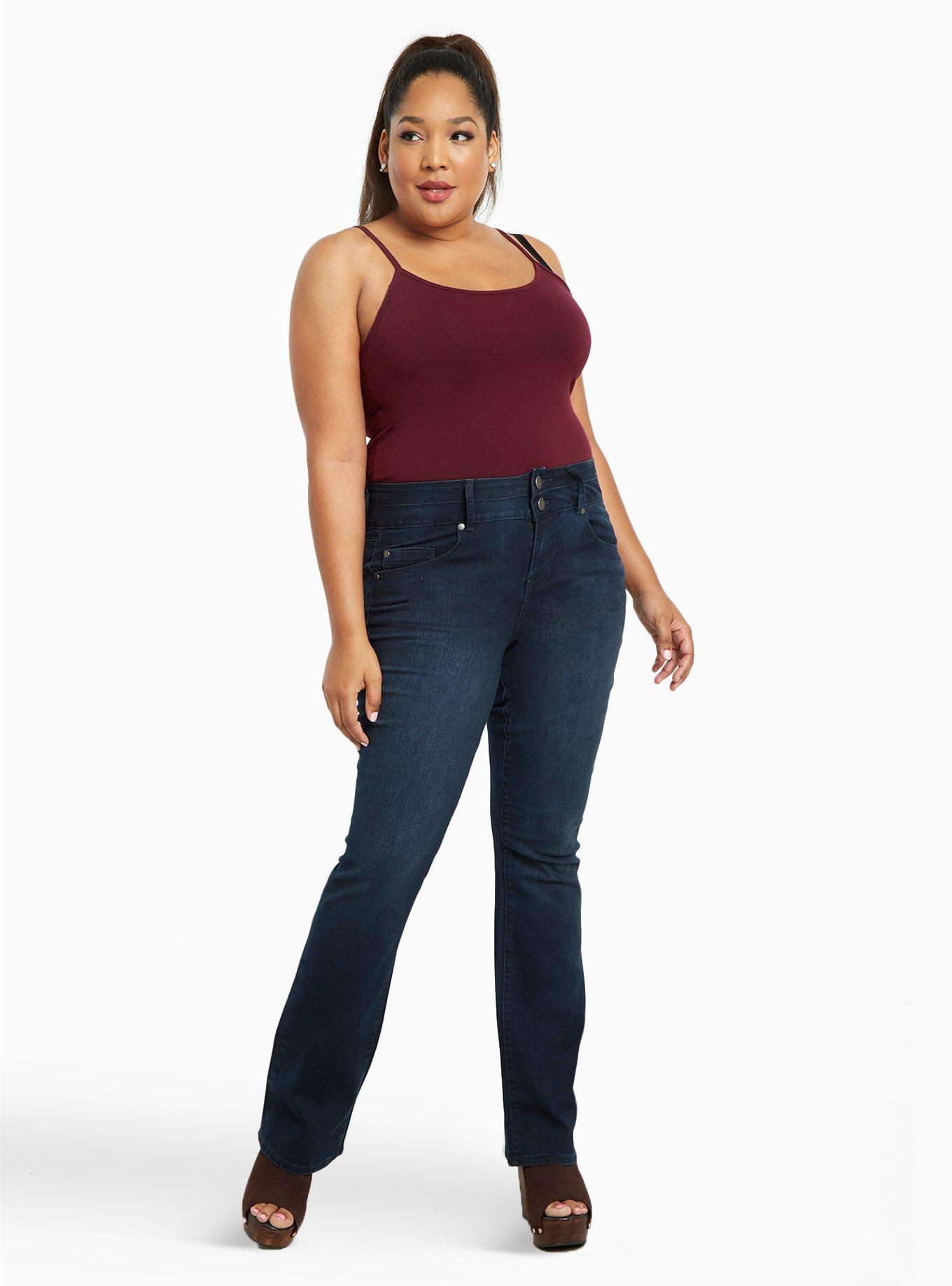 Plus Size - Torrid High Rise Slim Boot Jeans - Dark Wash - Torrid