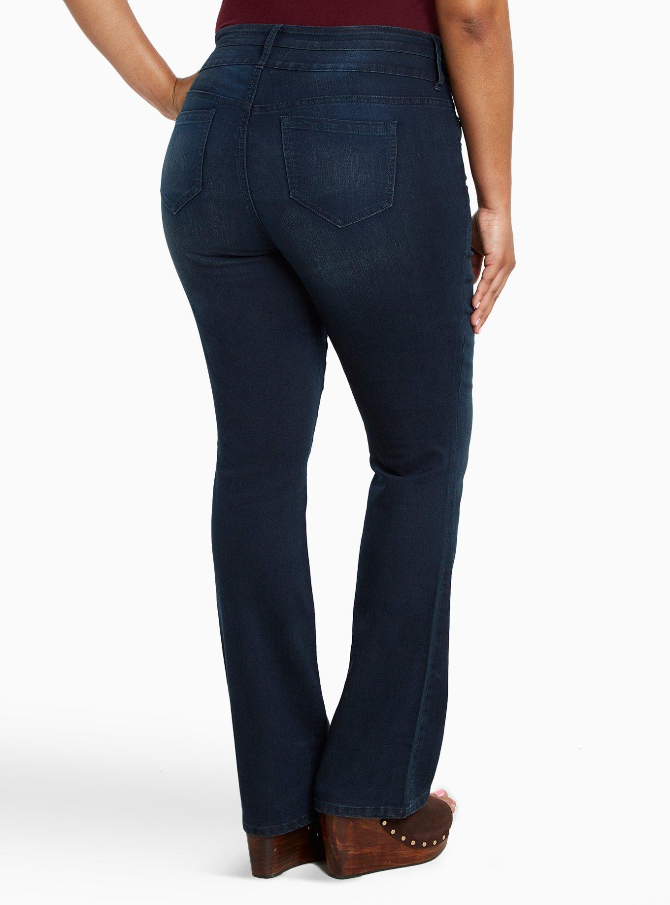 Plus Size - Torrid High Rise Slim Boot Jeans - Dark Wash - Torrid