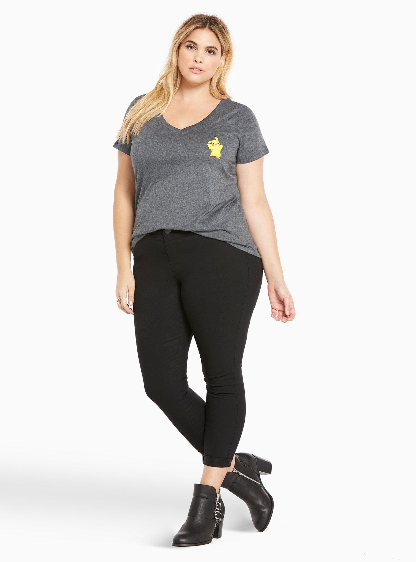 Plus Size - Pokemon V-Neck Tee - Torrid