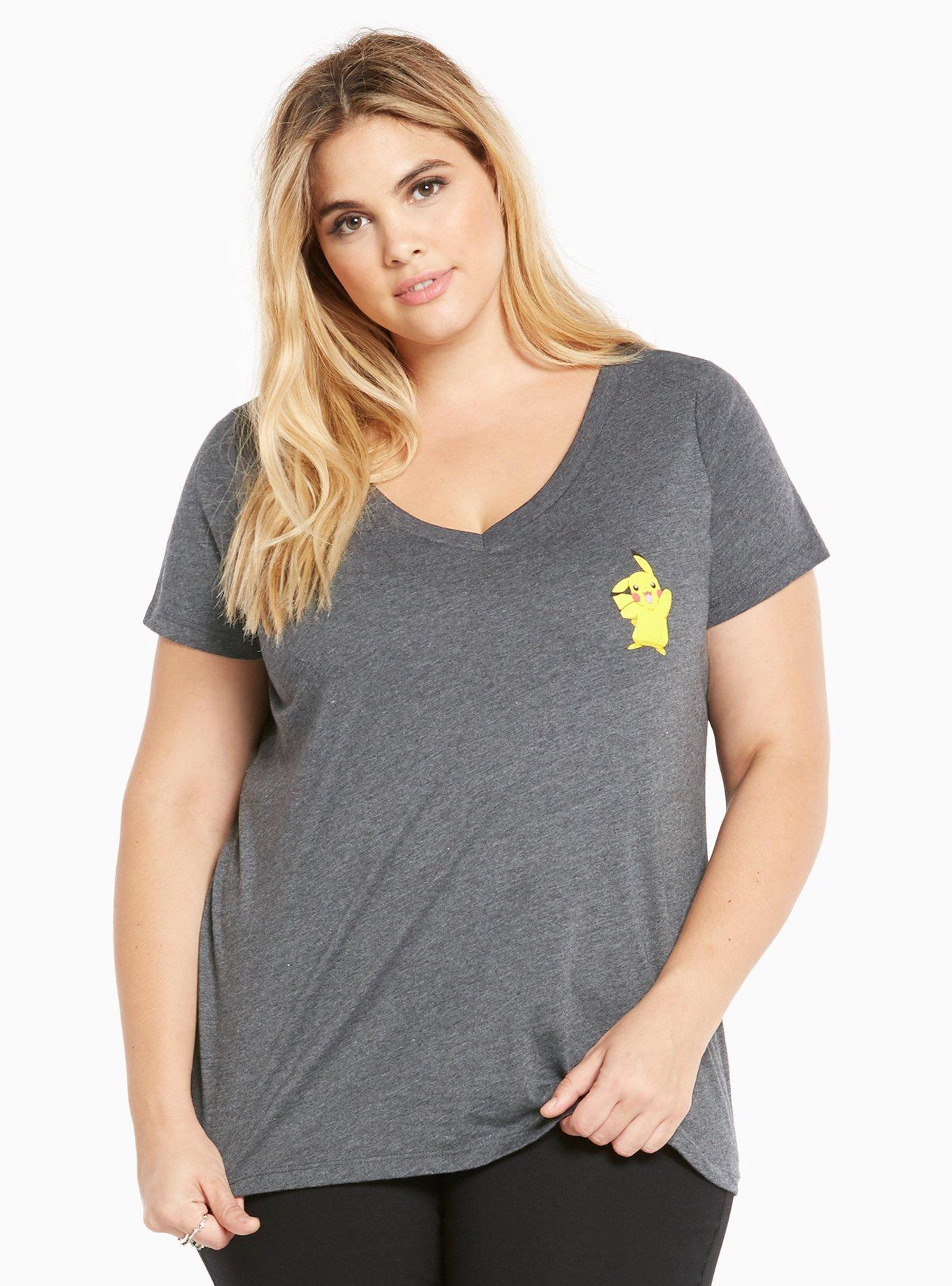 Plus Size - Pokemon V-Neck Tee - Torrid