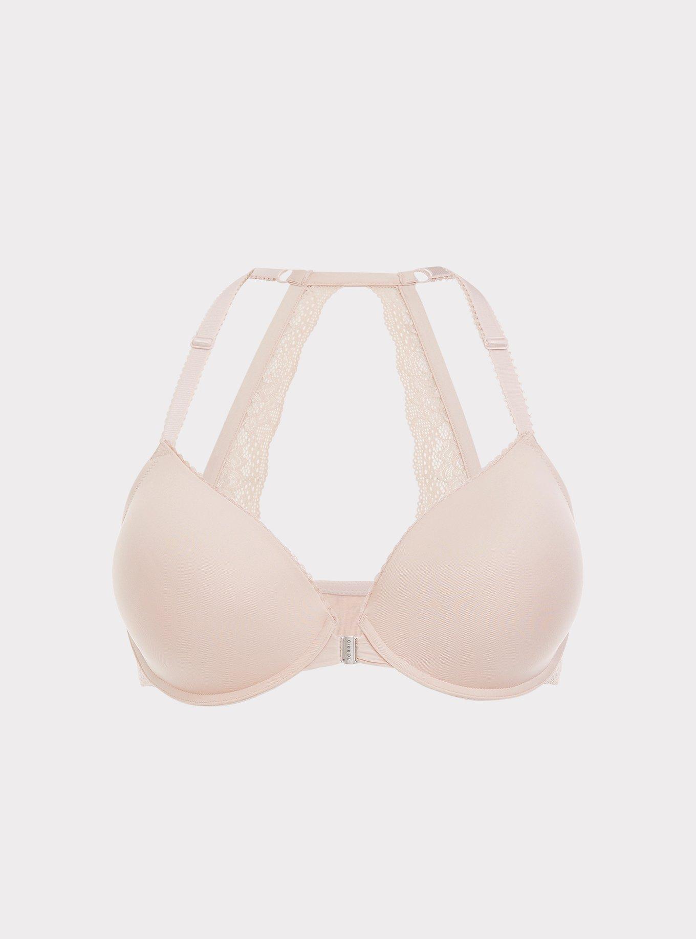 Plus Size - XO Plunge Push-Up Front-Close Bra - Torrid