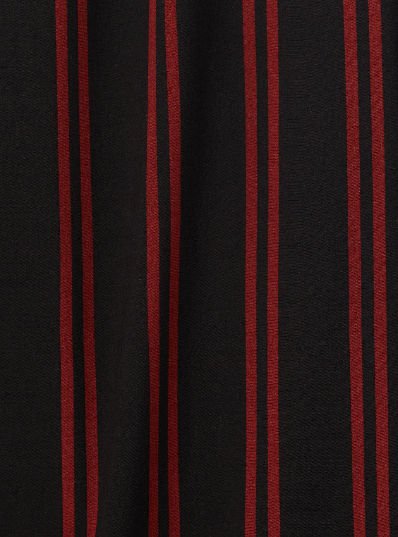 Plus Size - Pull-On Wide Leg Challis High-Rise Tie-Front Pant - Torrid