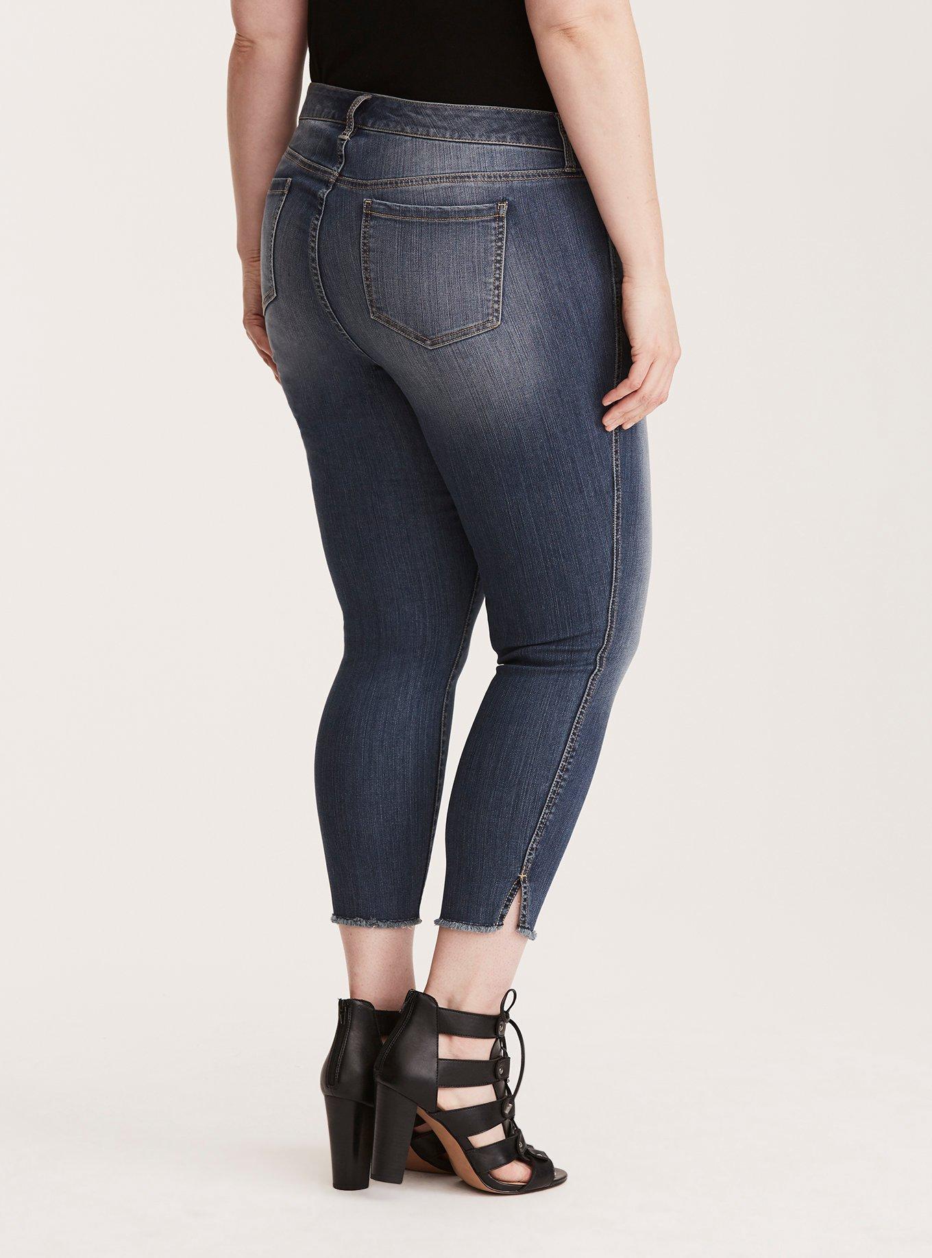 Plus Size - Torrid Premium Stretch High Rise Ultra Skinny Jean – Medium ...