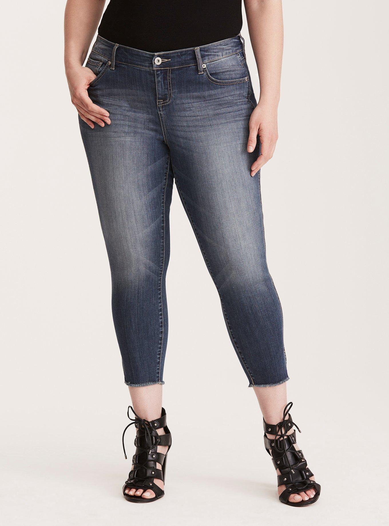 Plus Size - Torrid Premium Stretch High Rise Ultra Skinny Jean – Medium ...