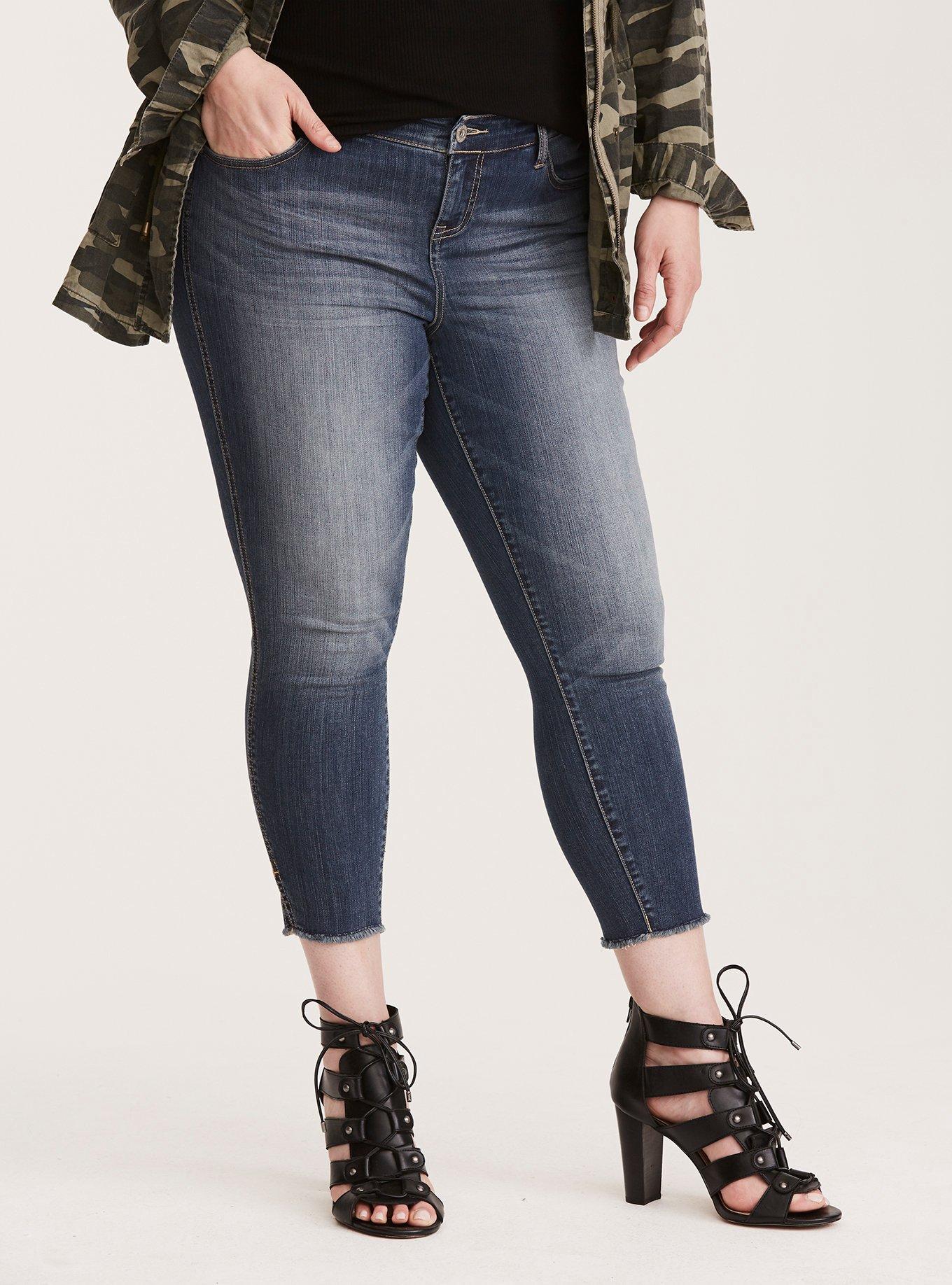 Plus Size - Torrid Premium Stretch High Rise Ultra Skinny Jean – Medium ...