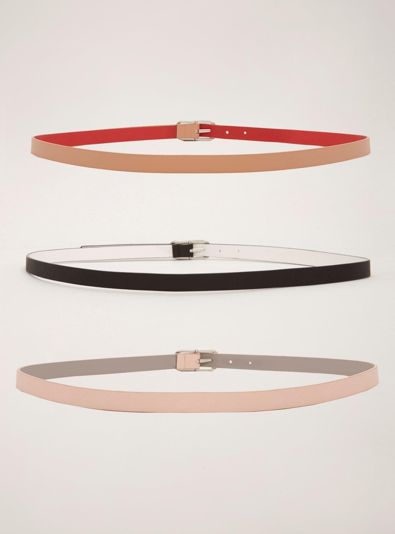 Plus Size - Reversible Belt Set - Torrid