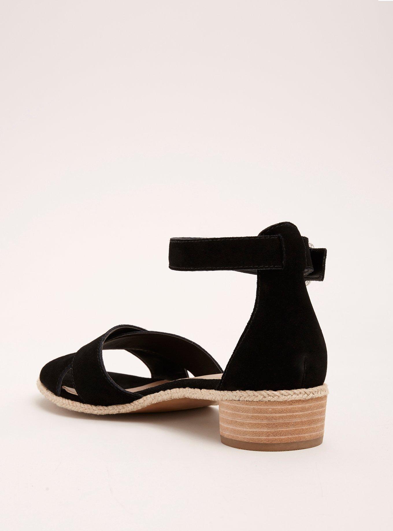 Plus Size - Crisscross Mini Block Heels (Wide Width) - Torrid