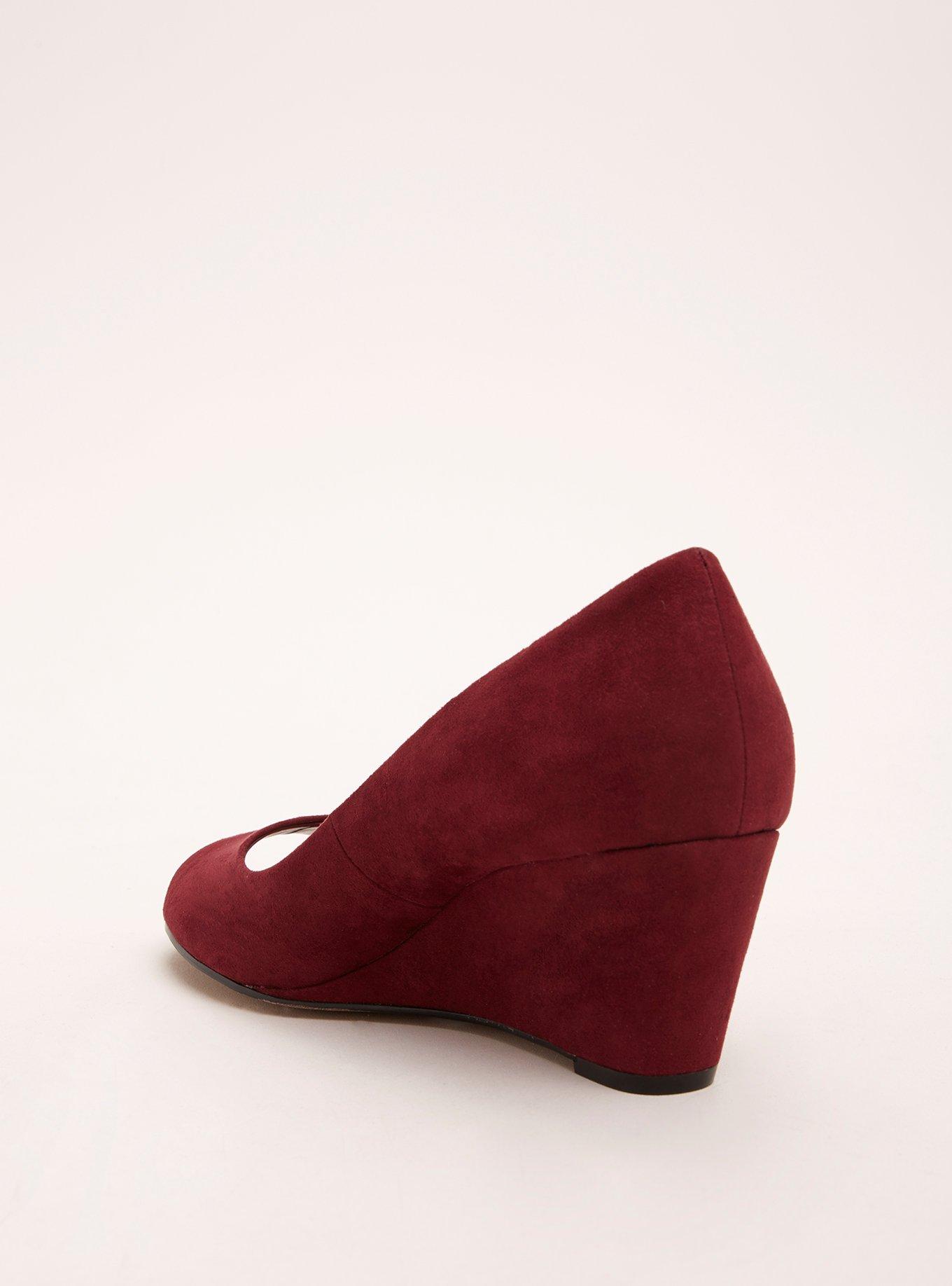 Plus Size - Peep Toe Mini Wedges (Wide Width) - Torrid