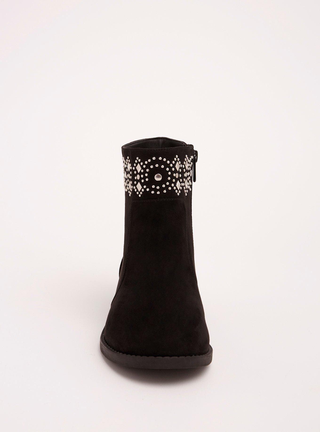 Plus Size - Studded Ankle Boots (Wide Width) - Torrid