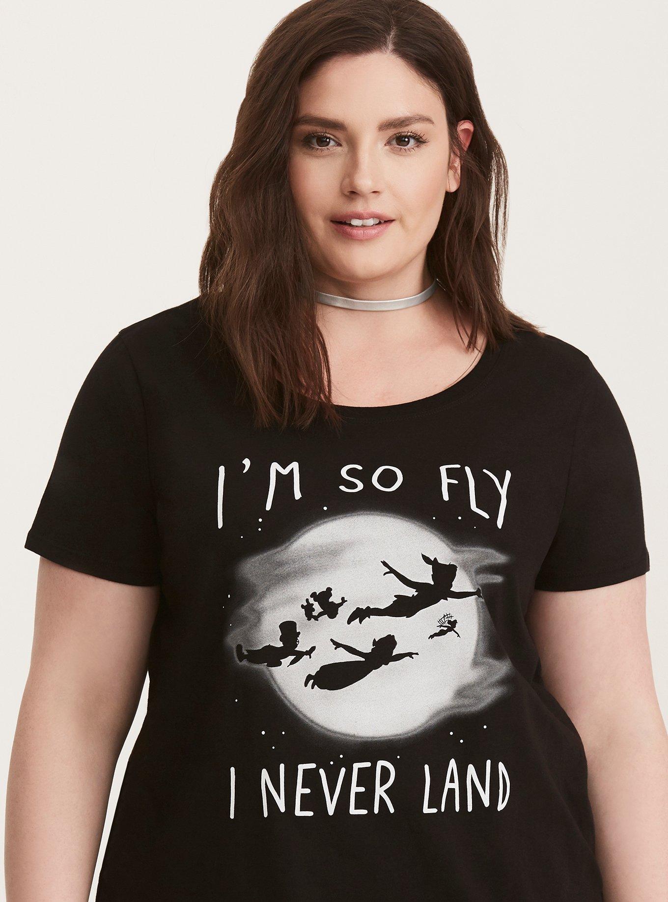Plus Size - Disney Never Land Crew Neck Tee - Torrid
