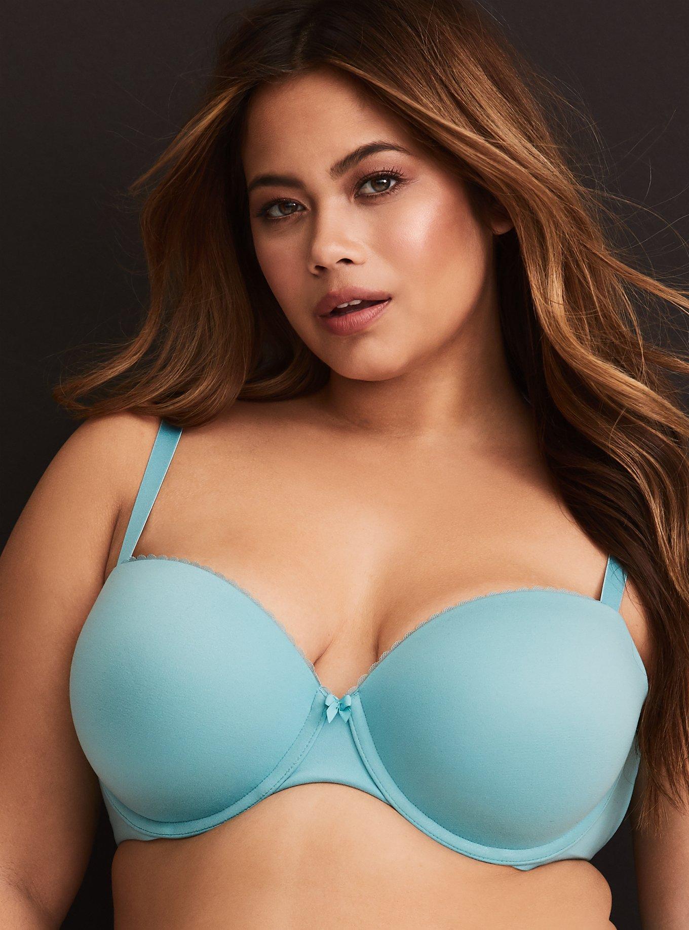 Plus Size Torrid Curve Body T Shirt Lightly Lined Smooth Straight Back Bra Torrid