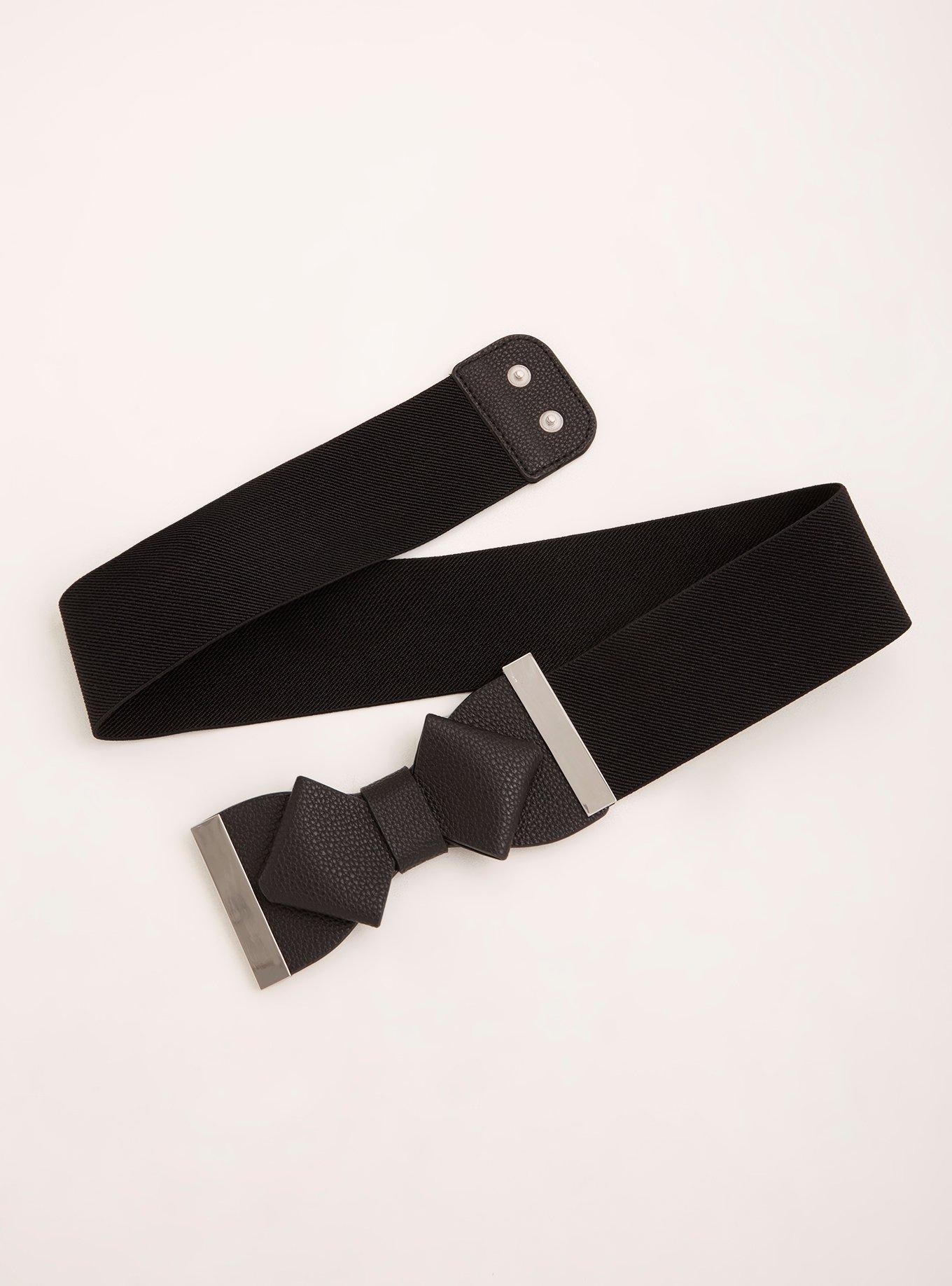 Plus Size - Bow Metal Side Waist Belt - Torrid