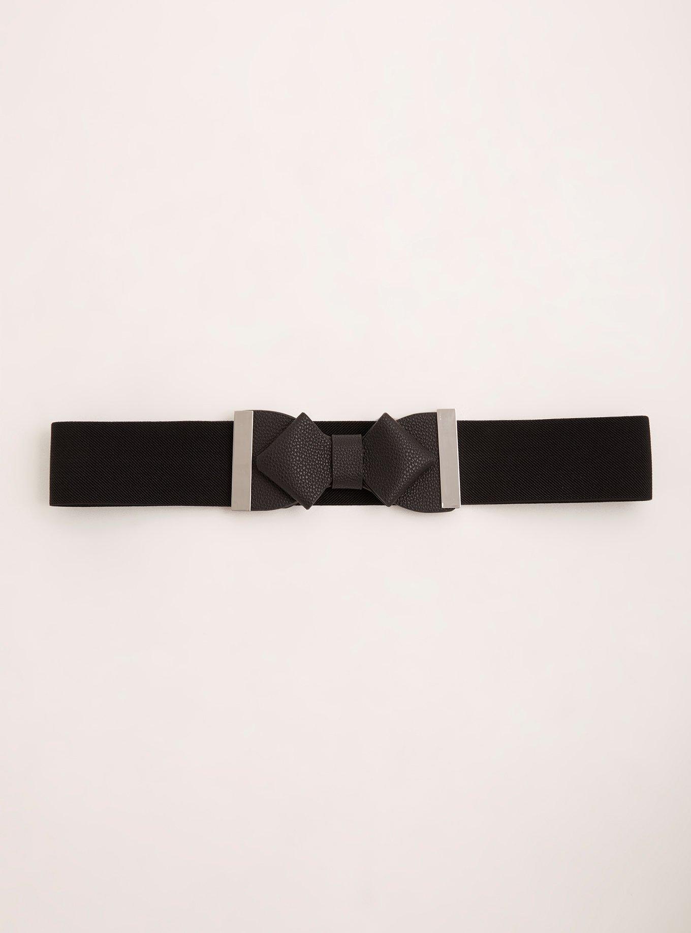Plus Size - Bow Metal Side Waist Belt - Torrid