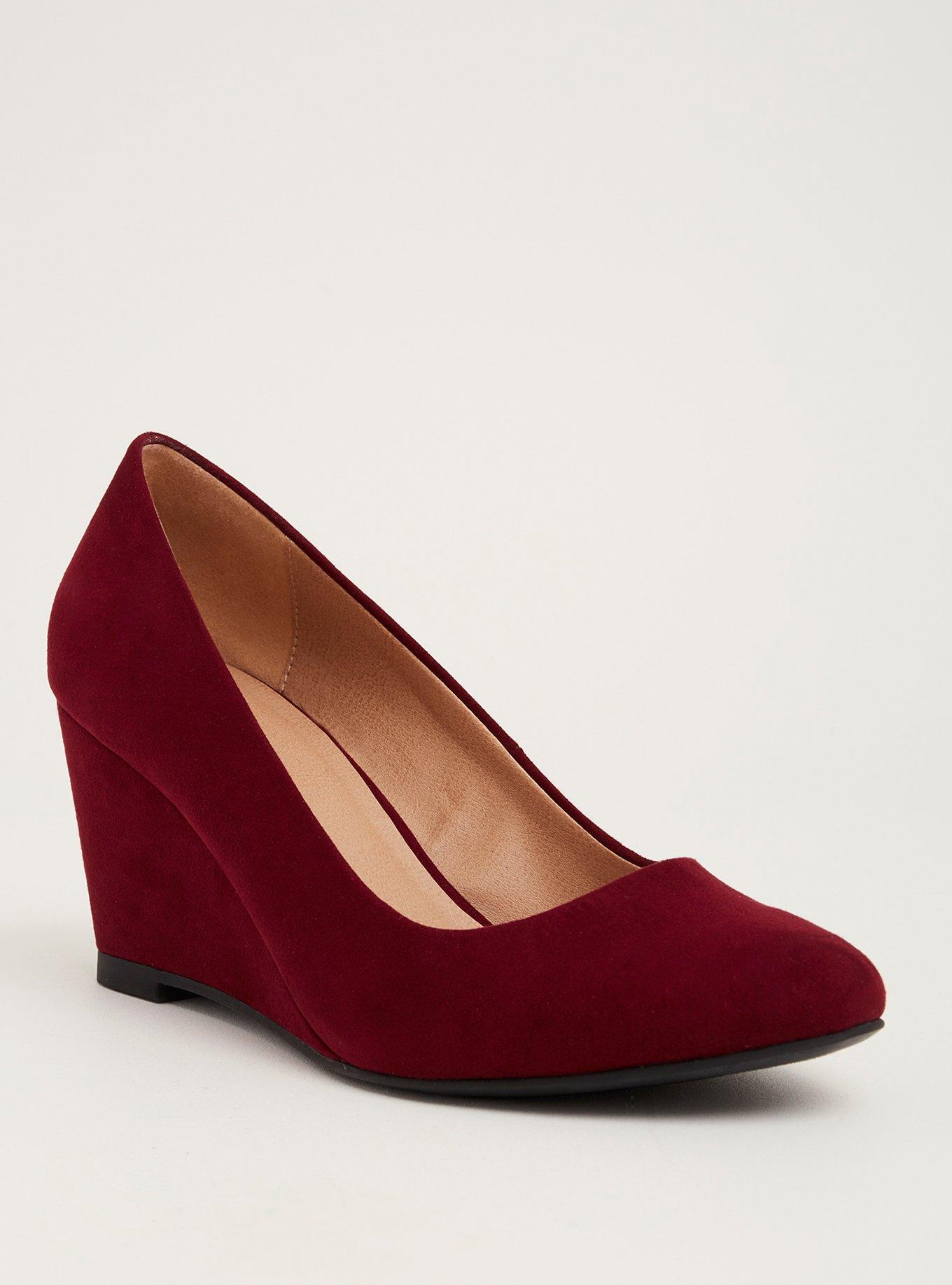 Plus Size - Faux Suede Classic Wedges (Wide Width) - Torrid