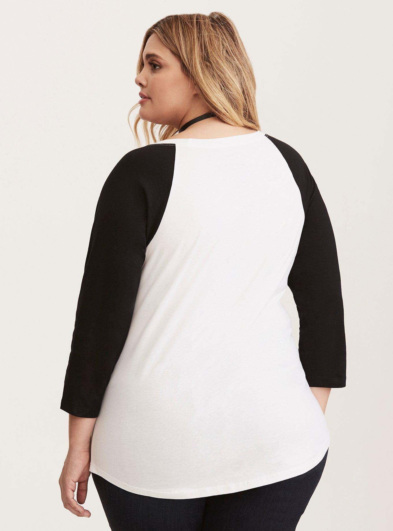 Plus Size - Badass Women Raglan Tee - Torrid