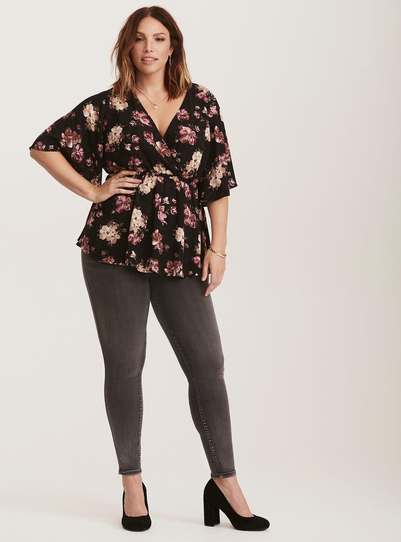 Plus Size - Lean Jean - Grey Wash - Torrid