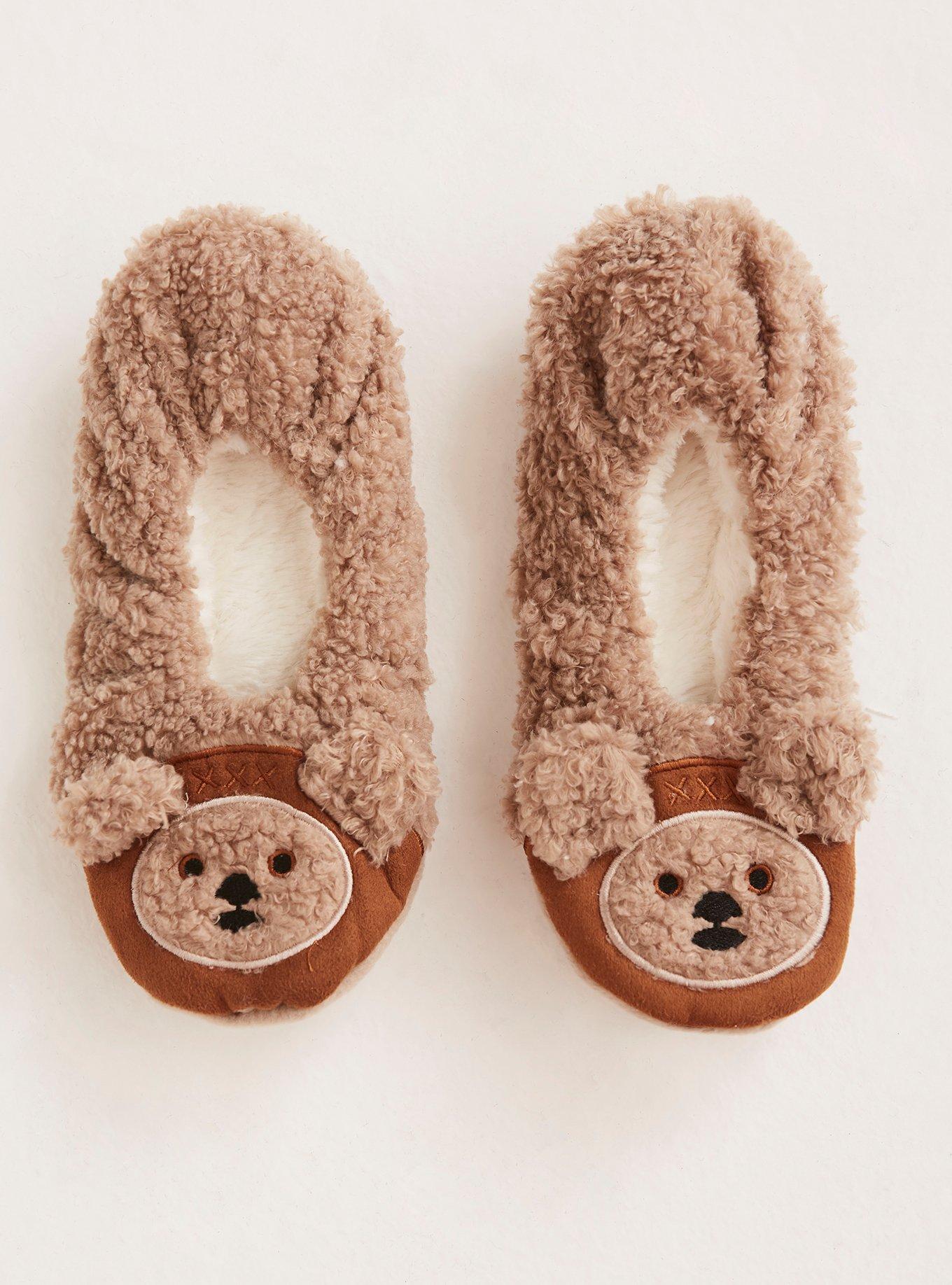 Plus Size - Ewok Furry Slipper Socks - Torrid