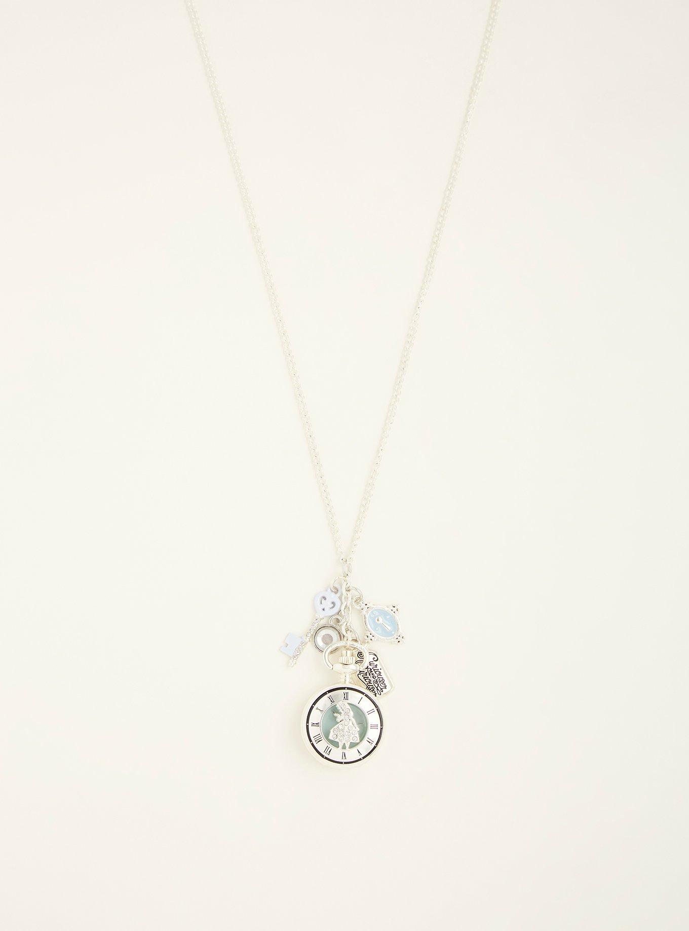 Plus Size - Disney Alice in Wonderland Pendant Watch - Torrid