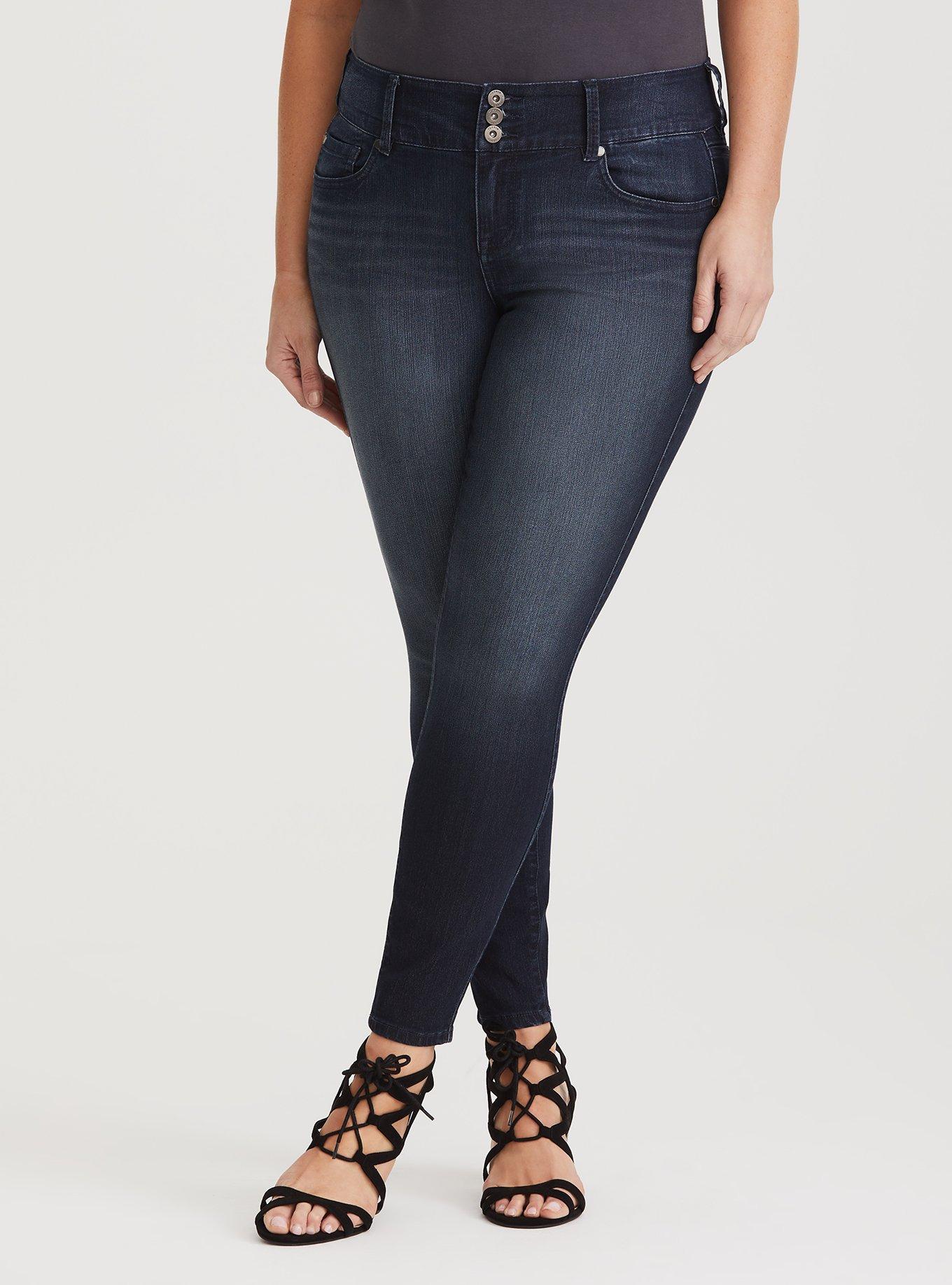 Plus Size - Jegging - Super Stretch Dark Wash - Torrid Plus Size - Jegging - Super Stretch Dark Wash - Torrid