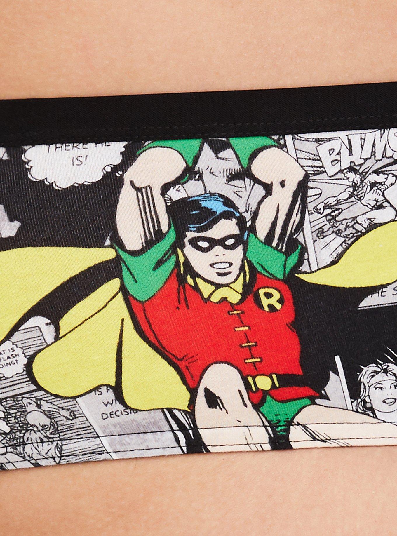 Plus Size - Batman and Robin Cotton Hipster Panty - Torrid