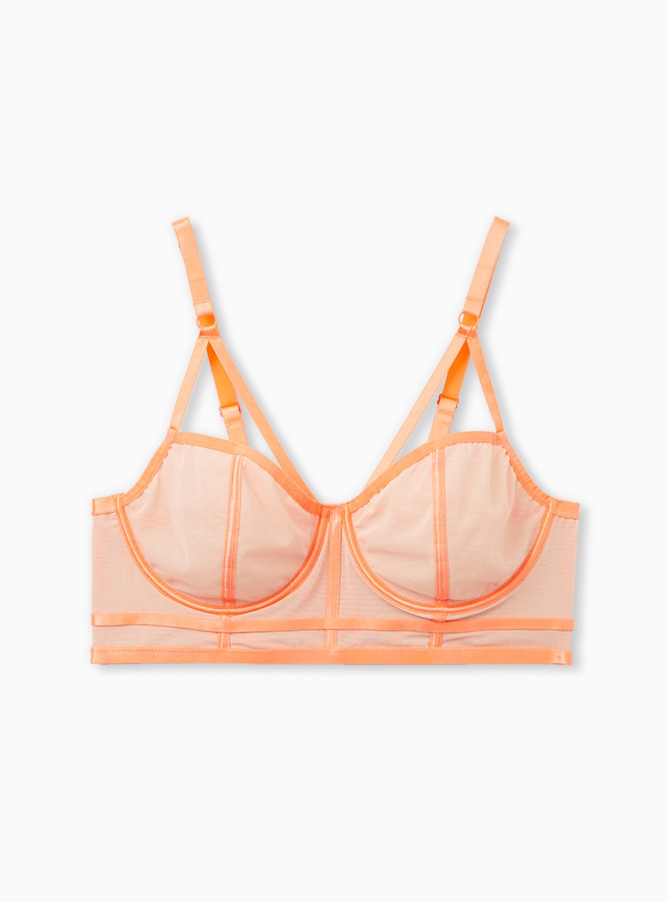 Plus Size - Simply Mesh Underwire Bra - Torrid