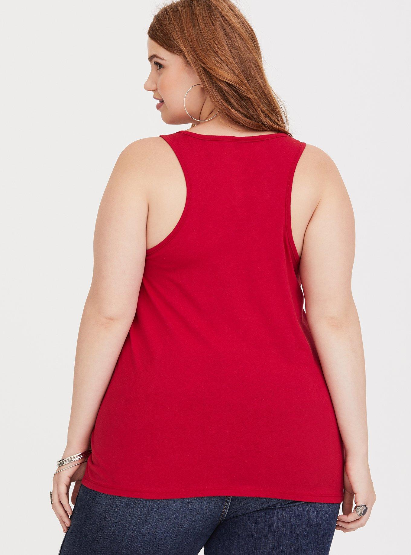 Plus Size - Red Sriracha Hot Sauce Classic Fit Tank - Torrid