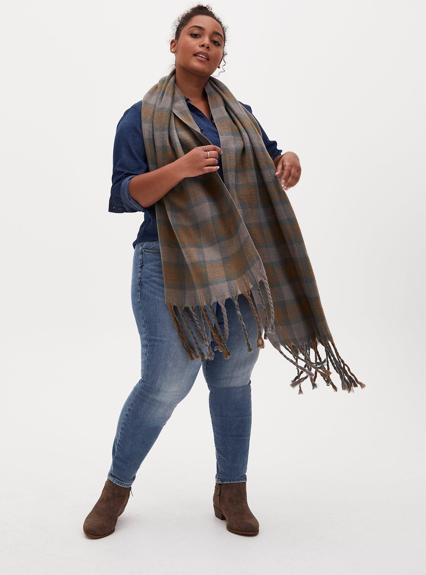 Plus Size - Outlander MacKenzie Plaid Scarf - Torrid