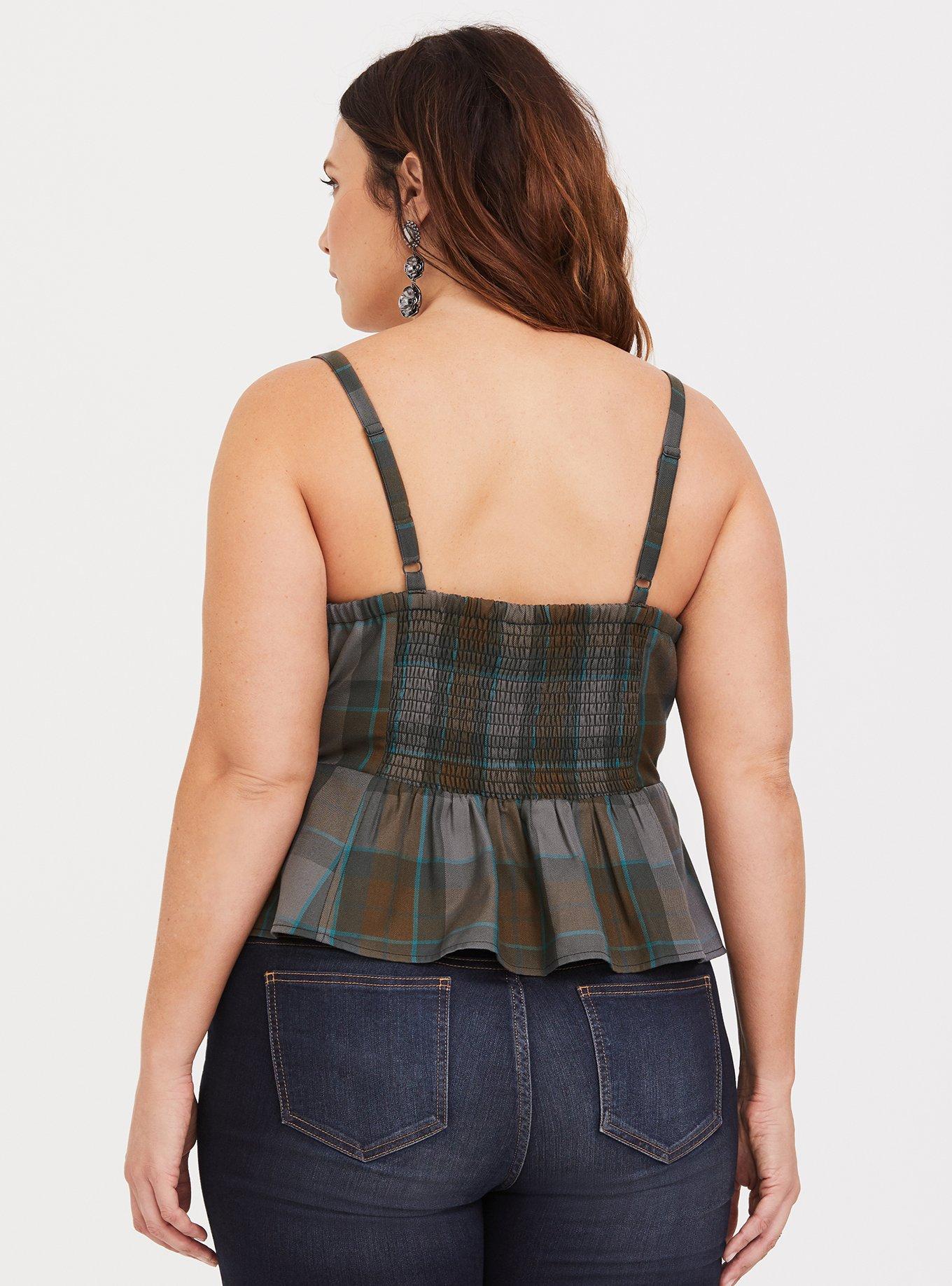 Plus Size - Outlander Mackenzie Tartan Corset - Torrid