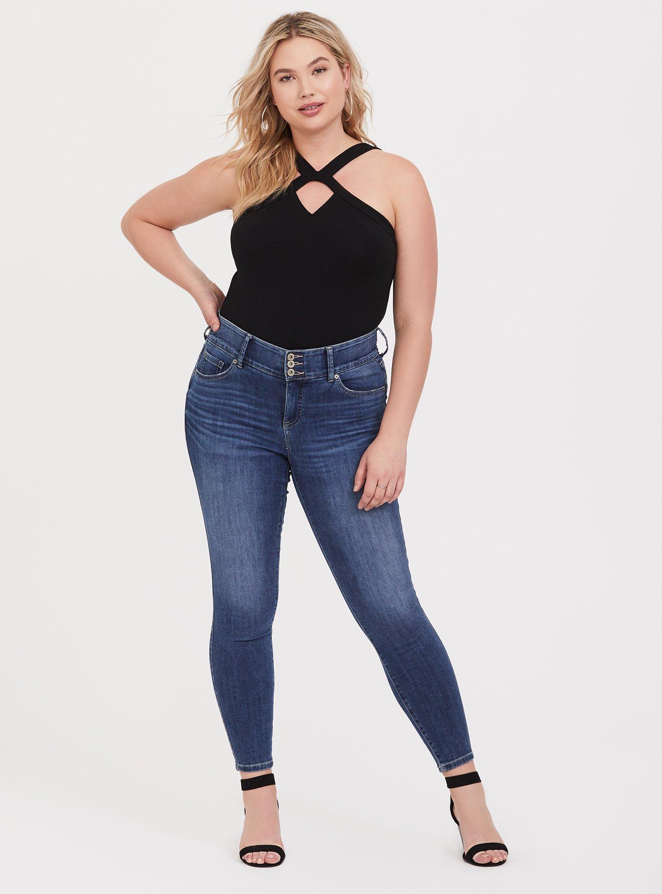 Plus Size - Foxy Halter Keyhole Tank - Torrid