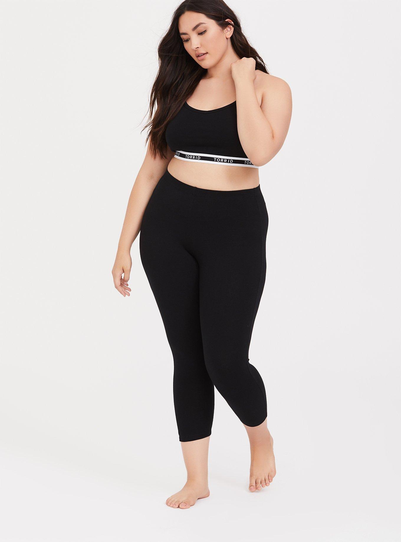 Plus Size - Jersey Crop Sleep Legging - Torrid