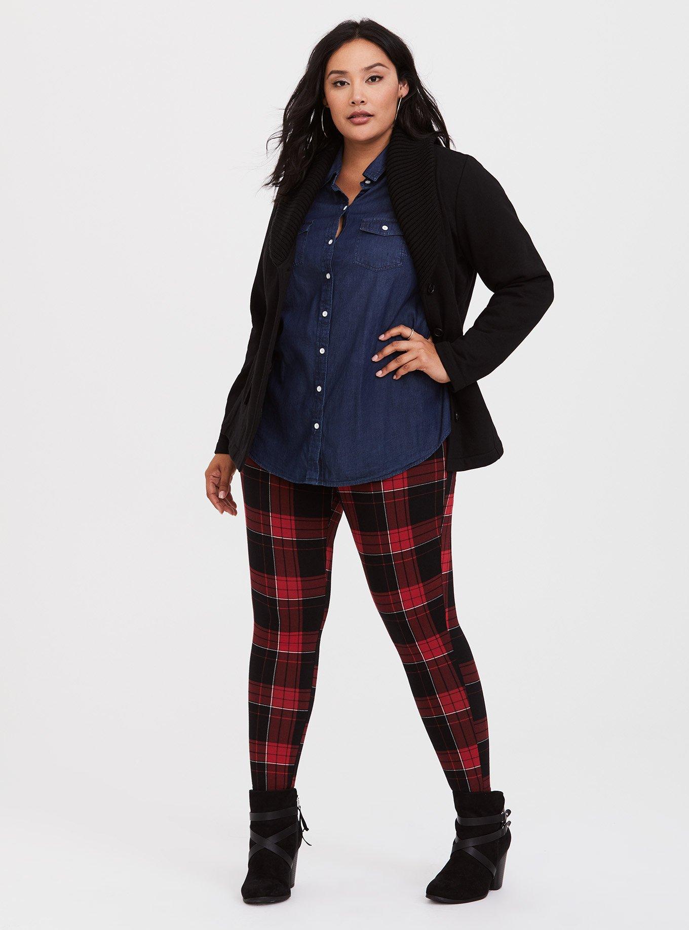 Plus Size - Black Shawl Lapel Knit Coat - Torrid