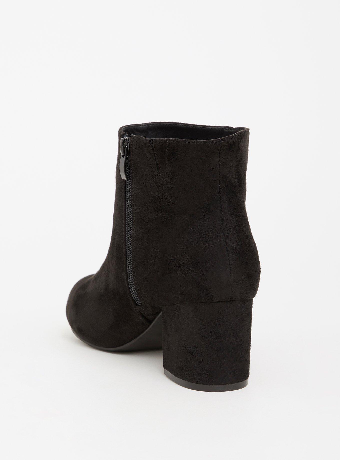 Plus Size - Black Bootie (Wide Width) - Torrid