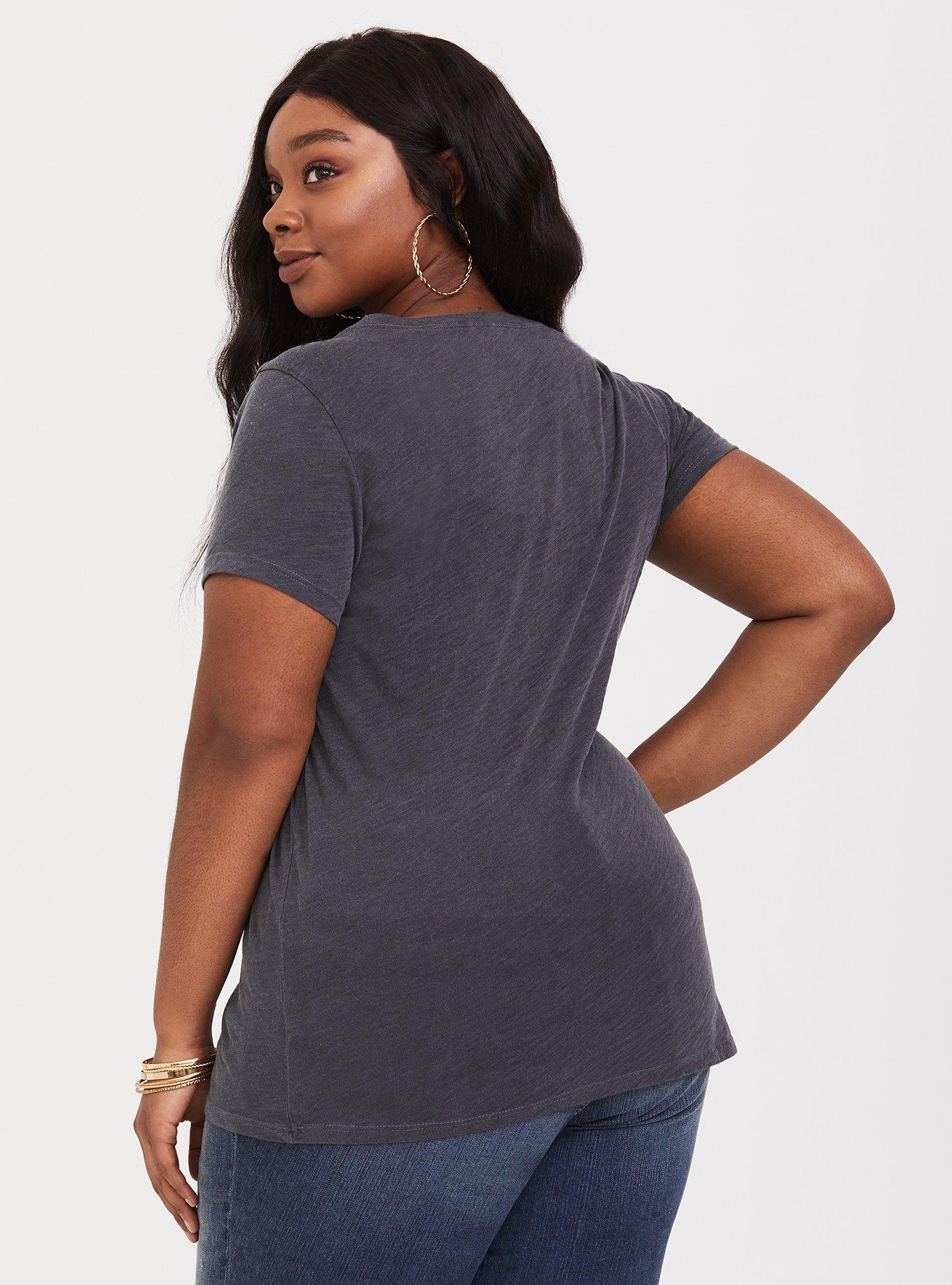 Plus Size - Grey Country Sweet Crew Tee - Torrid