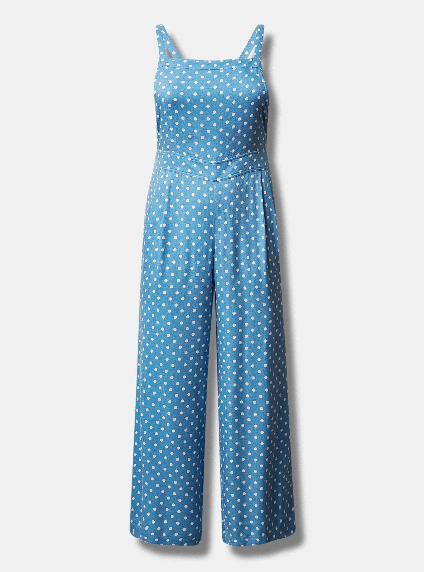 Plus Size - Wide Leg Stretch Crepe Jumper - Torrid