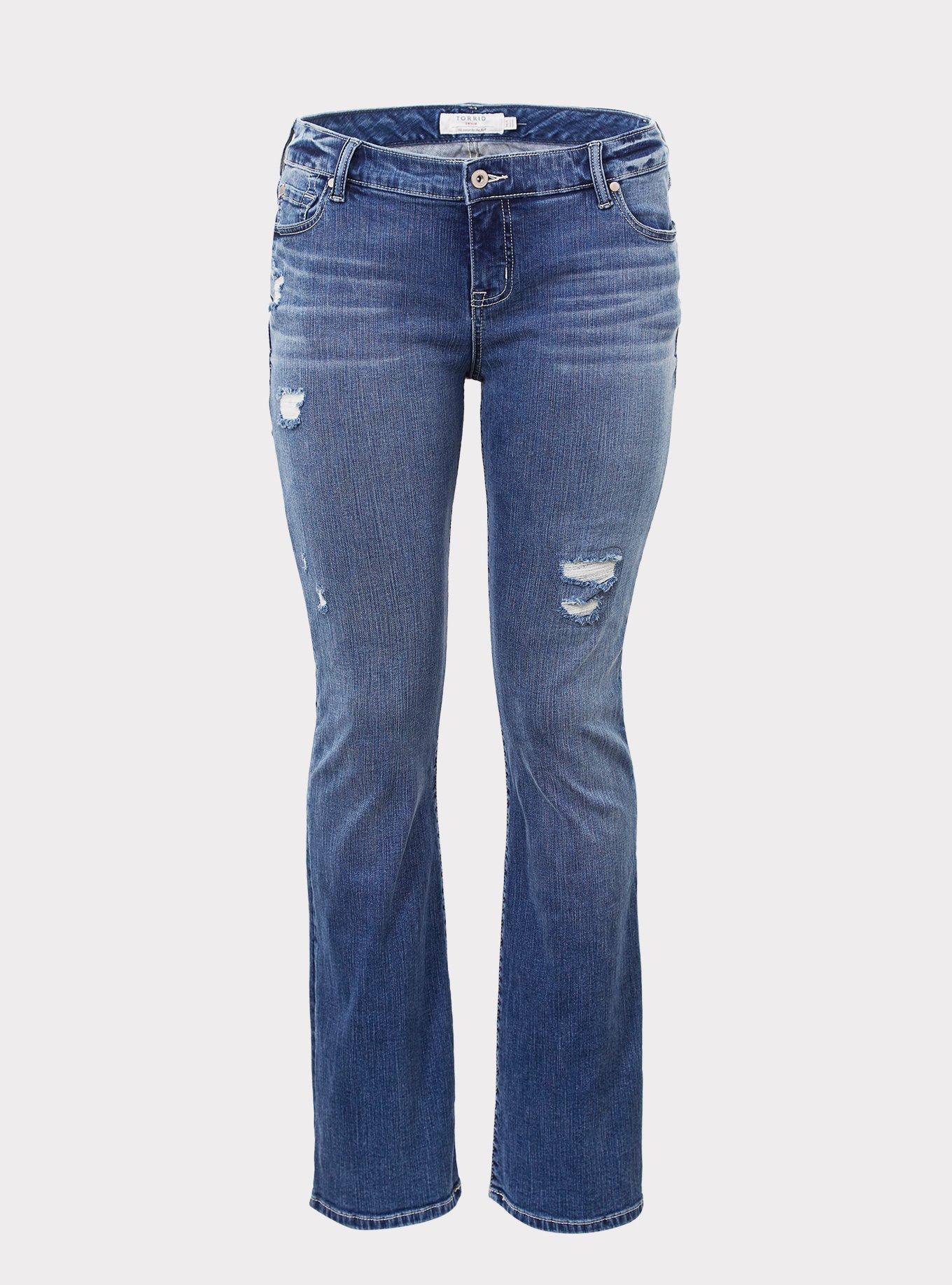 Plus Size - Relaxed Boot Jean - Vintage Stretch Medium Wash - Torrid