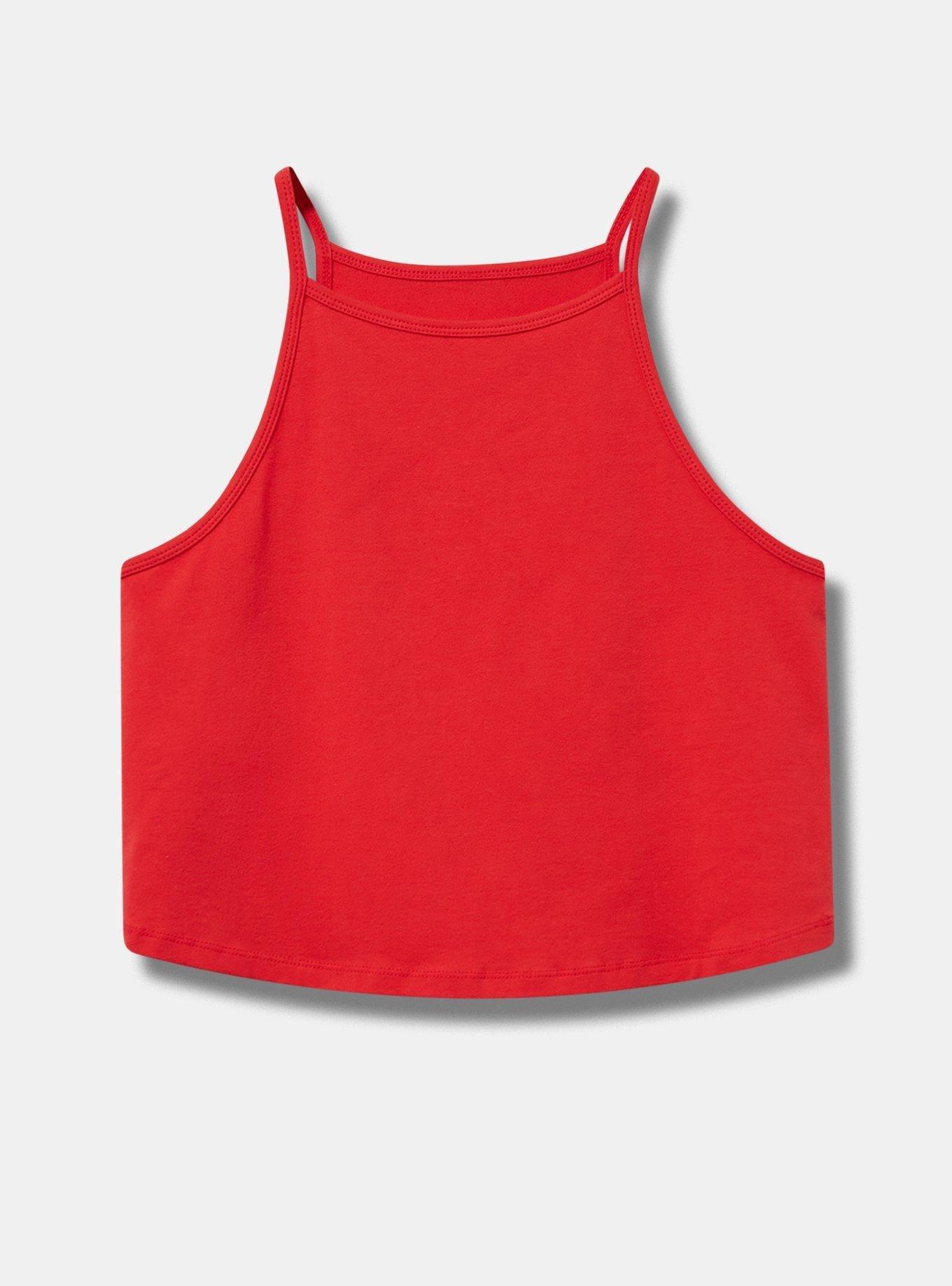 Plus Size - Foxy High Neck Crop Top - Torrid
