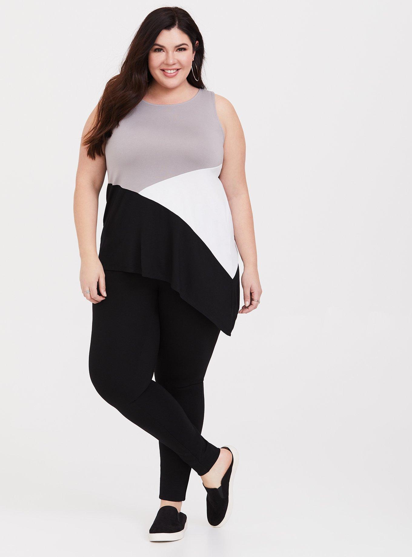 Plus Size - Super Soft Colorblock Swing Tank - Torrid