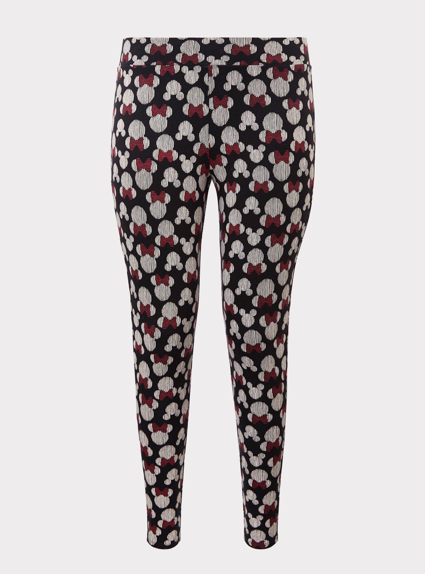 Plus Size - Disney Minnie Mouse Head Legging - Torrid